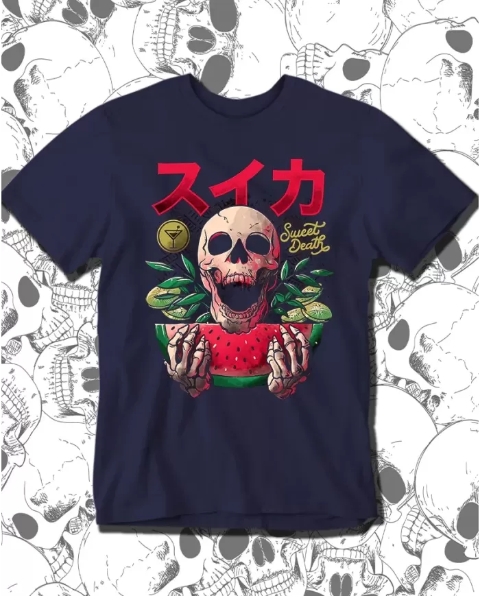 Camiseta Estampada Sweet Death 💀 Calidad Premium