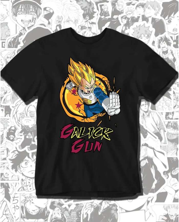 Dragon Ball Vegeta Galick Gun