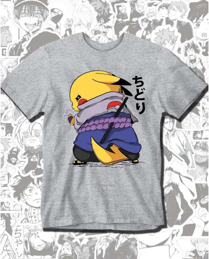 Naruto Sasuke Pikachu