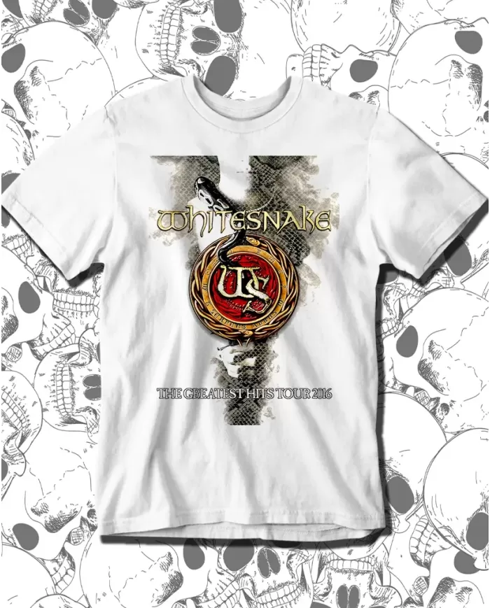 Camiseta Estampada Whitesnake 🤟 Calidad Premium