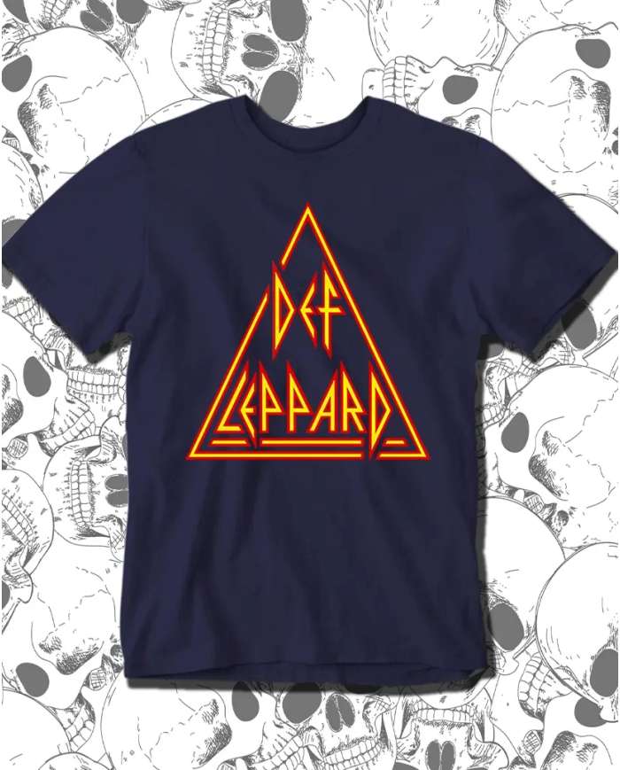 Def Leppard Logo Fuego