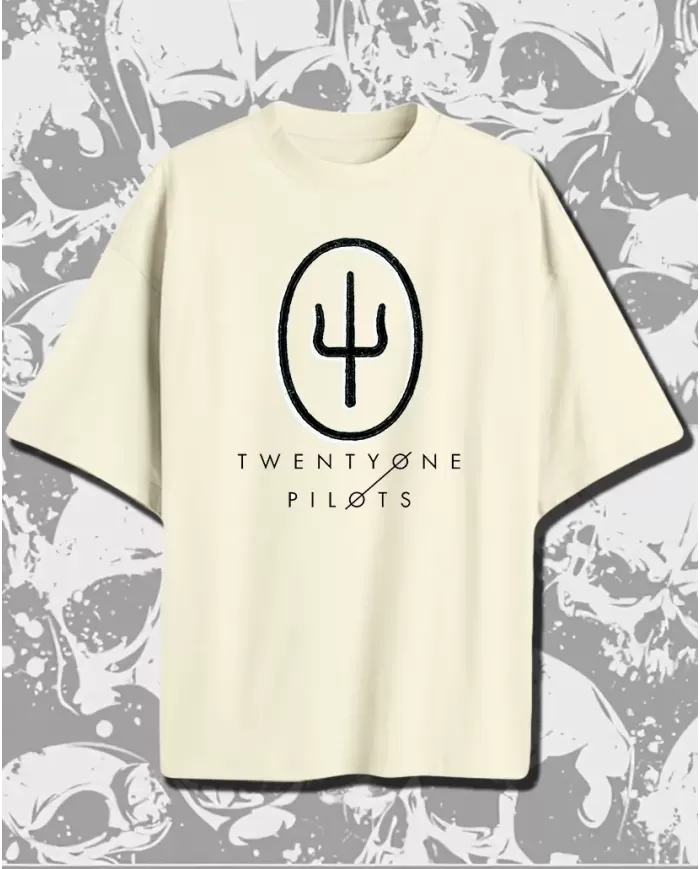 Camiseta Estampada Twenty One Pilots Logo 02 🤟 Calidad Premium