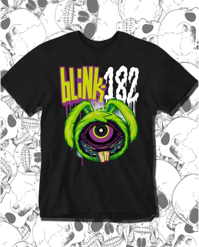 Blink 182 Green Rabbit